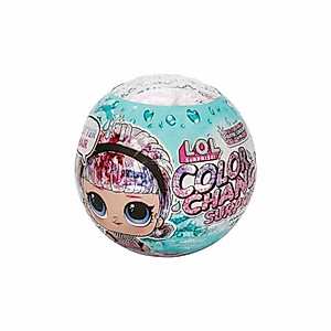 L.O.L. Surprise! Glitter Color Change Doll with 5 Surprises- Collectible Doll Including Sparkly Fashion Accessories, Holiday Toy, Great Gift for Kids Girls Ages 4 5 6+ Years Old