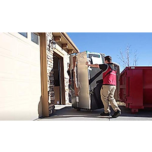 Nielsen Products Shoulder Dolly 3500 Heavy Duty Pro Lift - Padded 2-Person Lifting and Moving System For Professional Movers, Delivery Teams, Industrial and Construction Workers , Black - HD3500