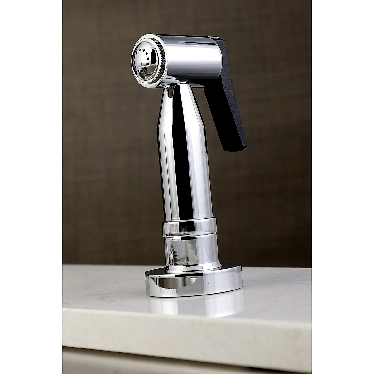 Kingston Brass KS8271DLBS Concord Bridge Kitchen Faucet, Polished Chrome