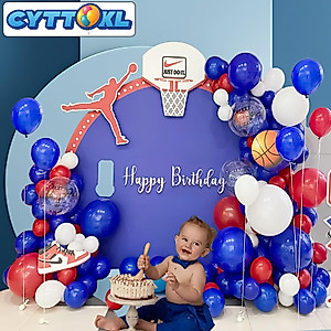 CYTTOKL Blue Latex Balloons 12 inch 200 Pack Matte Helium Balloon for Birthday Wedding Baby Shower Party Decorations