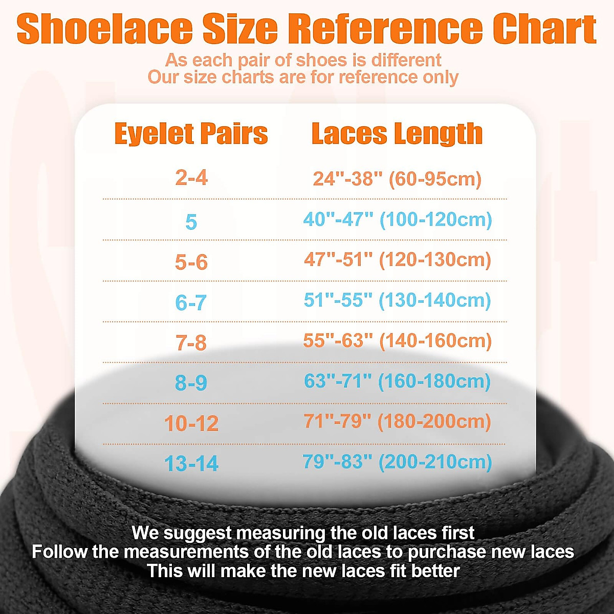 DELELE 2Pair Oval Shoes laces 42 Colors Half Round 1/4" Athletic ShoeLaces for Sport/Running Shoes Shoe Strings Navy Blue -45 inch