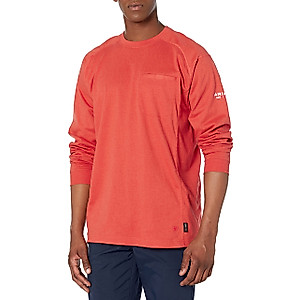 Ariat Male FR Air Crew T-Shirt Volcanic Heather Small