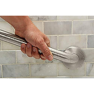 Moen 8912 Home 12-Inch Bathroom Grab Bar, Stainless Steel with Moen 8732 Home 32-Inch Bathroom Grab Bar, Stainless