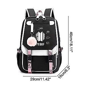 Casual Backpack Laptop Backpack,Women 15.6 Inches College Laptop Bag Stylish Travel Outdoor Daypack Bags Vintage Daypacks for Women 11.8 in * 8.26 in * 17.3 in