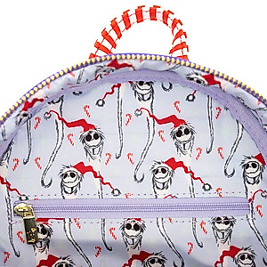 Loungefly Nightmare Before Christmas, Christmas Town Mini Backpack, Jack Skellington Zero Scary Teddy, Disney