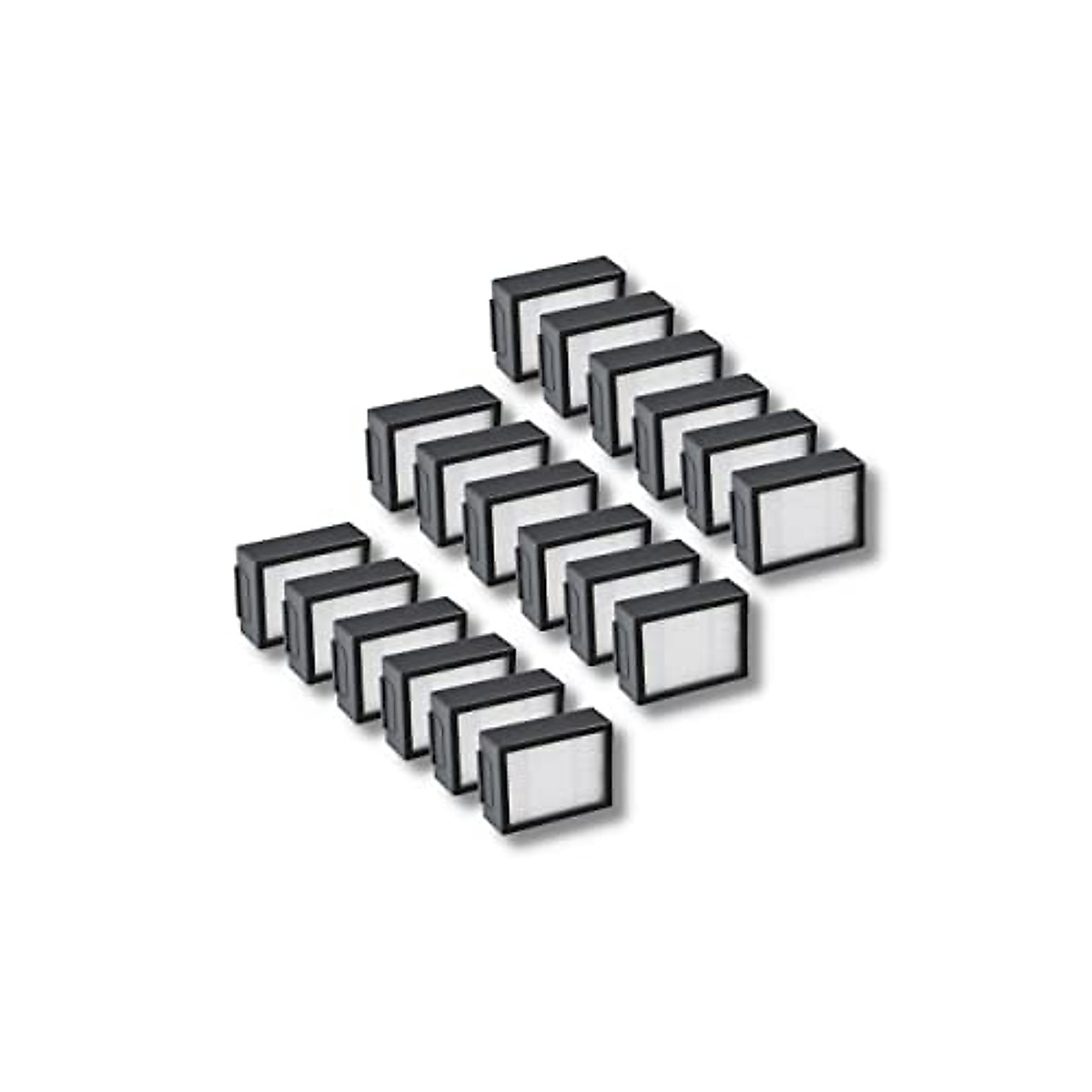 JoyBros 18-Pack Replacement HEPA Filter Compatible for iRobot Roomba evo, i,e,j Series:E5 E6 E7 i1 i3 i4 i5 i6 i7 i8 j7 J8+ and Plus versions