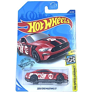 Hot Wheels - 2018 Ford Mustang GT - HW Speed Graphics 2/10 [red] - #92/250