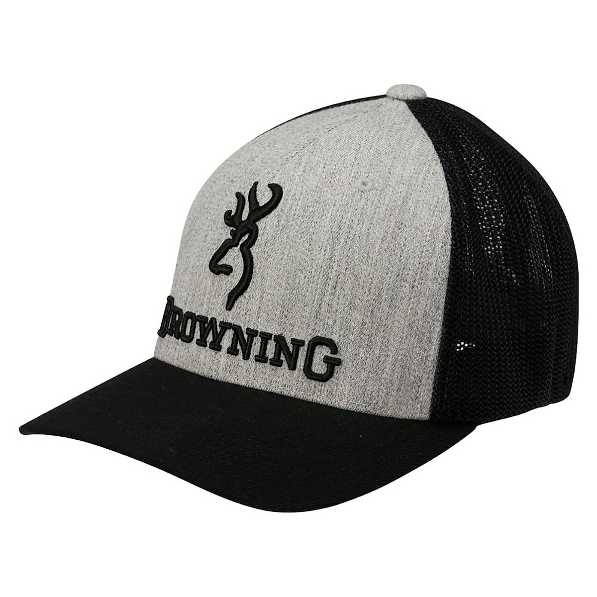 Browning unisex adult Cap Hat, Heather, Large-X-Large US