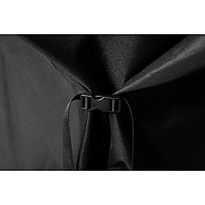 Blackstone 5483 Griddle Cover Fits 28 inches Griddle Cooking Station with Hood Water Resistant, Weather Resistant, Heavy Duty 600D Polyester Flat Top Gas Grill Cover with Cinch Straps 28" Black