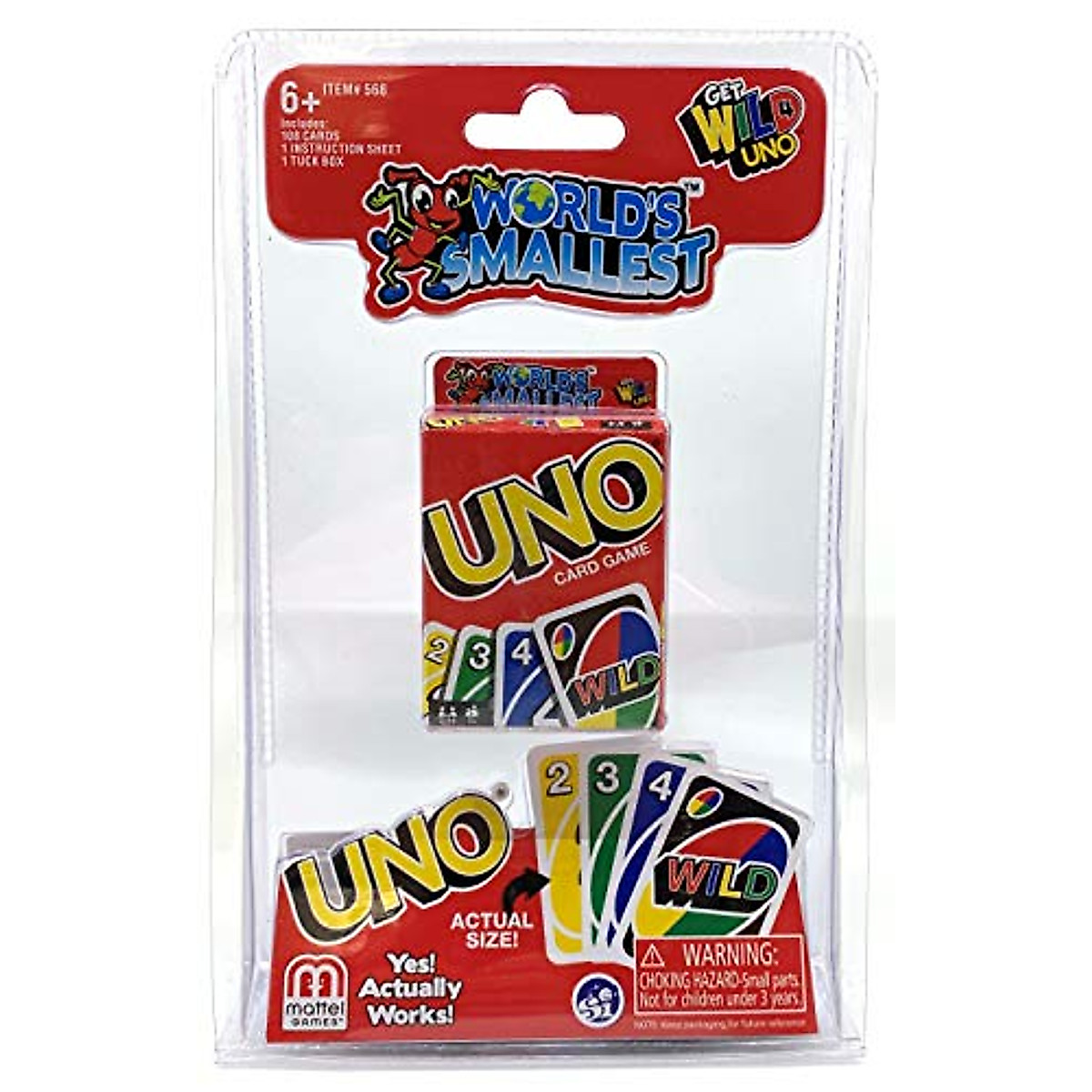 World's Smallest Uno Card Game