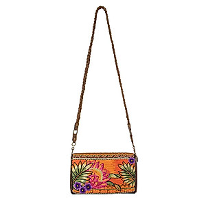 Mary Frances Desert Flower Crossbody Handbag, Multi