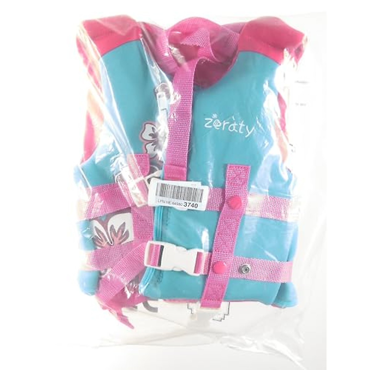 Zeraty Toddler Swim Vest Neoprene Kids Float Jacket Swimming Aid for Children with Adjustable Safety Strap Age 2-9+ Years/36-88Lbs