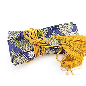 Mcusta Seki Japan Nishijin Japanese Cloth Pouch Folding Pocket Knife Sheath