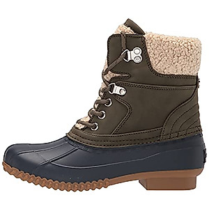 Tommy Hilfiger Women's Rainah Snow Boot, Navy, 8