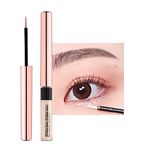 CORINGCO [SET] Eye Glitter Makeup Liquid Eyeshadow Sparkle | Shabam Shabam Romantic Glitter Shadow K beauty Makeup Shimmer (#01 Tears Light)