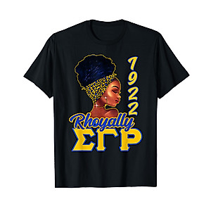 Sigma Gamma Rho Sorority HBCU Black History Girl T-Shirt