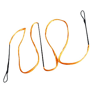 Southland Archery Supply SAS B-55 Dacron Replacement Traditional Recurve Bow String - Made in USA (AMO 58 in (Actual 54 in), 14 Strands (Bows Upto 50 lbs))