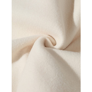 SHENHE Men's Letter Print Casual Long Sleeve Drawstring Pullover Hoodie Sweatshirt Apricot L