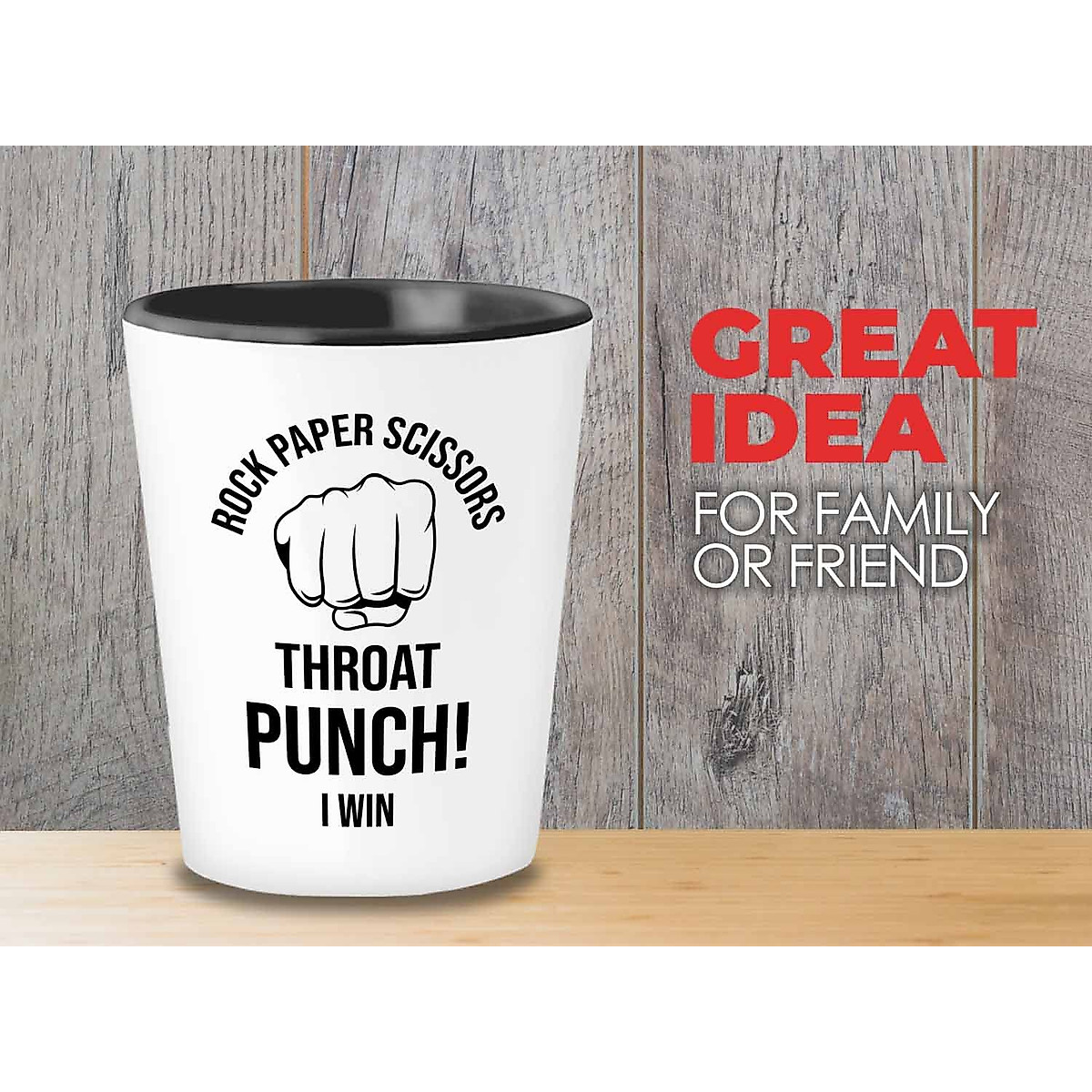 Bubble Hugs Mother's Day Shot Glass 1.5oz - Throat Punch Win - Funny Mama Women Step Mother Daughter Son From Father Lovely Wife Grandma Super Mom Family Birthday