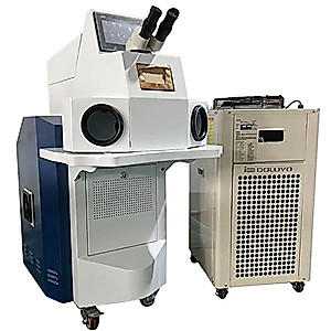 USA CALCA 200W Laser Spot Welding Machine for Metal Gold Silver Jewelry, Jewelry Spot Welder Welding Equipment (60 Joules)