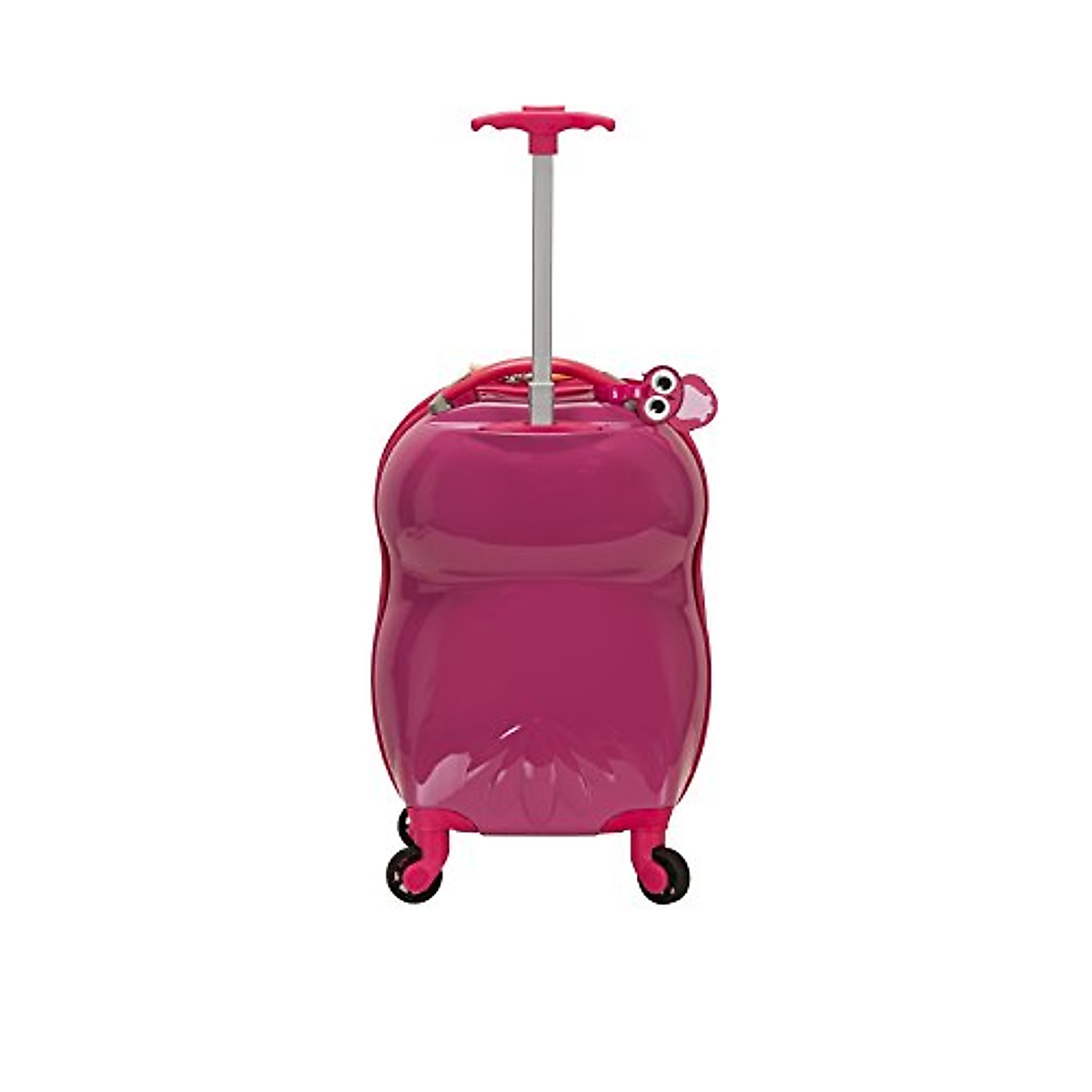 Rockland Jr. Kids' My First Hardside Spinner Luggage, Telescoping Handles, Owl, Carry-On 19-Inch