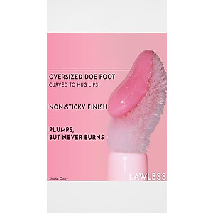 Lawless Women's Forget The Filler Lip Plumper, Daisy Girl, 0.11 oz