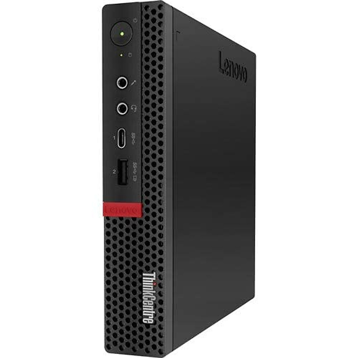 Lenovo ThinkCentre M720q 10T7008CUS Desktop Computer - Intel Core i7 8th Gen i7-8700T 2.40 GHz - 16 GB RAM DDR4 SDRAM - 256 GB SSD - Tiny - Raven Black (Renewed)