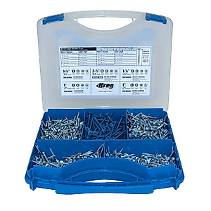 Kreg Enterprises Inc Sk03 Pocket-Hole Screw Kit 675 Piece