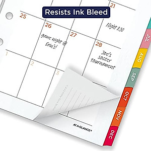 AT-A-GLANCE 2023 Daily & Monthly Planner Refill, 5-1/2" x 8-1/2", Size 4, Desk Size, Kathy Davis (KD81-225)