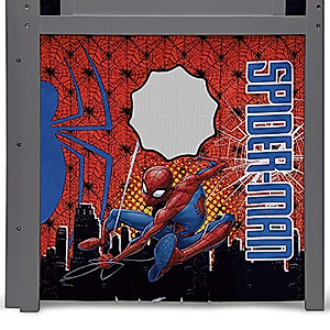 Spider-Man Loft Bed Tent - Curtain Set for Low Twin Loft Bed (Bed Sold Separately) by Delta Children