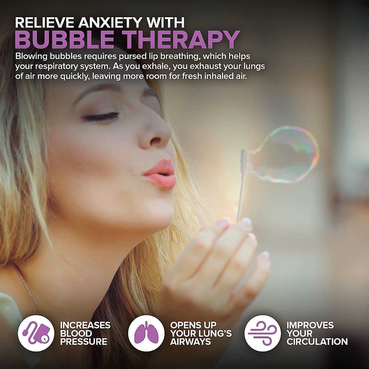 Wedding Bubbles Bulk - White Heart Top Wands (100 Count) Individual Mini Bubble Wand Favors for Weddings, Celebration Party Favor for Guests - Stock Your Home