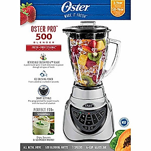Oster BLSTTA-C00-026 Blender, Brushed Nickel