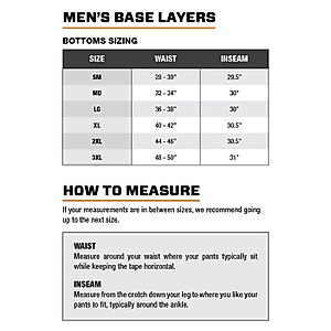 ScentLok Bowhunter Elite:1 Trek Merino Wool Base Layer Thermal Pants for Men (Blackout, Large)