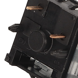 30Pcs Mechanical Keyboard Switches, DIY Waterproof Silent Replaceable Keyboard Switches, Support Backlight Function for Gaming DIY Keyboard (White Switch Black Base)