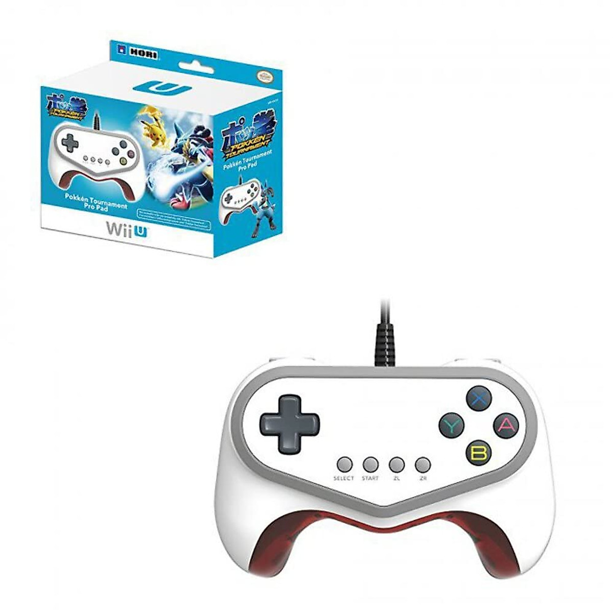 HORI Pokken Tournament Pro Pad Limited Edition Controller for Nintendo Wii U
