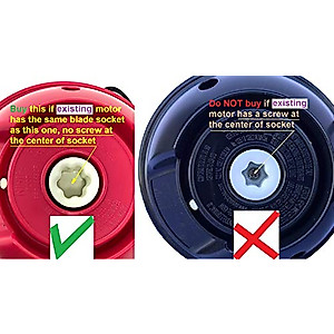 Ninja Motor Head Base for QB700 QB750 QB900B Fits QB1004 QB1005 Master Prep Food Processor, Grey