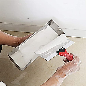 Goldblatt Drywall Hand Tool Kit +WORKPRO Paint Brushes Set,5-Piece Professional Flat and Angle Sash Paint Brush with Wood Handle for Walls, Trim, Cabinets, Doors, Fences, Decks, Crafts, DIY, and Stai