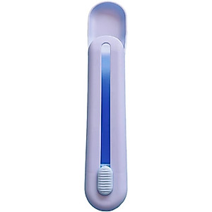 Blue Cat Strip Squeeze Spoon, Pet Spoons Cat Feeder,Cat Wet Food Spoon Feeding Pet Food Spoon for Lickable Wet Cat Treats Pet Liquid Snack Feeding, Feeding and Watering Supplies