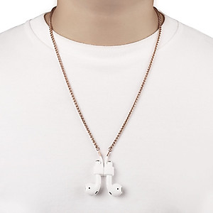 Guran Earphone Strap Magnetic Strong Cord Anti-Lost Sports String - Accessories for Airpods PRO 3 2 1 (Rose Gold)