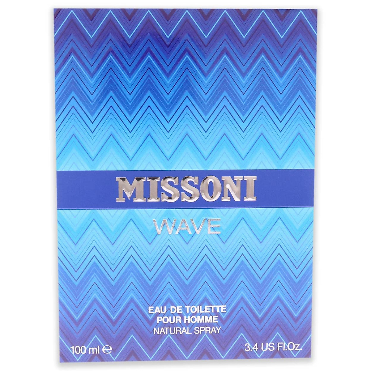 Missoni Missoni Wave Men EDT Spray, 3.4 Fl Oz (Pack of 1)