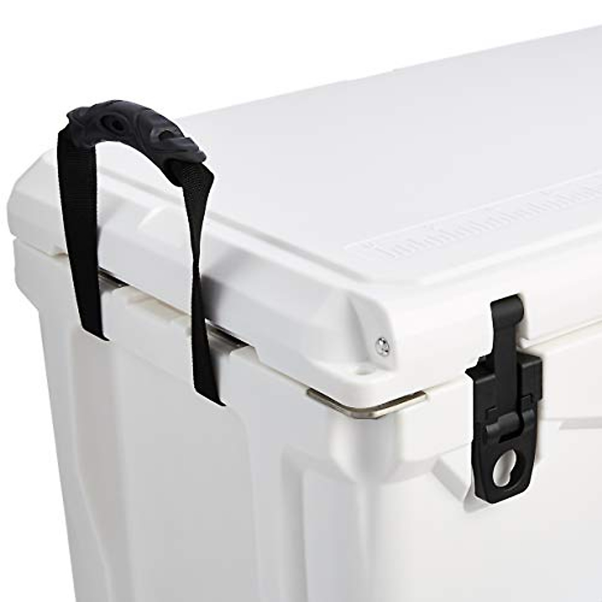 AmazonCommercial Rotomolded Cooler, 60 Qt., White