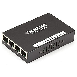 Black Box LBS008A, 8 Port Fast Ethernet Switch, Pack of 3 pcs