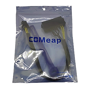 COMeap 24 Pin to 6 Pin ATX PSU Power Adapter Cable for Dell Motherboard with 6 Pin Port 13.3-inch(34cm)