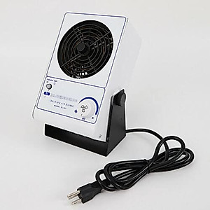 Ionizing Air Blower Fan Ion Anti-Static Elimination Ionizer Commercial Machine Eliminator 45~110CFM 0.25A 3kg 110V/60Hz