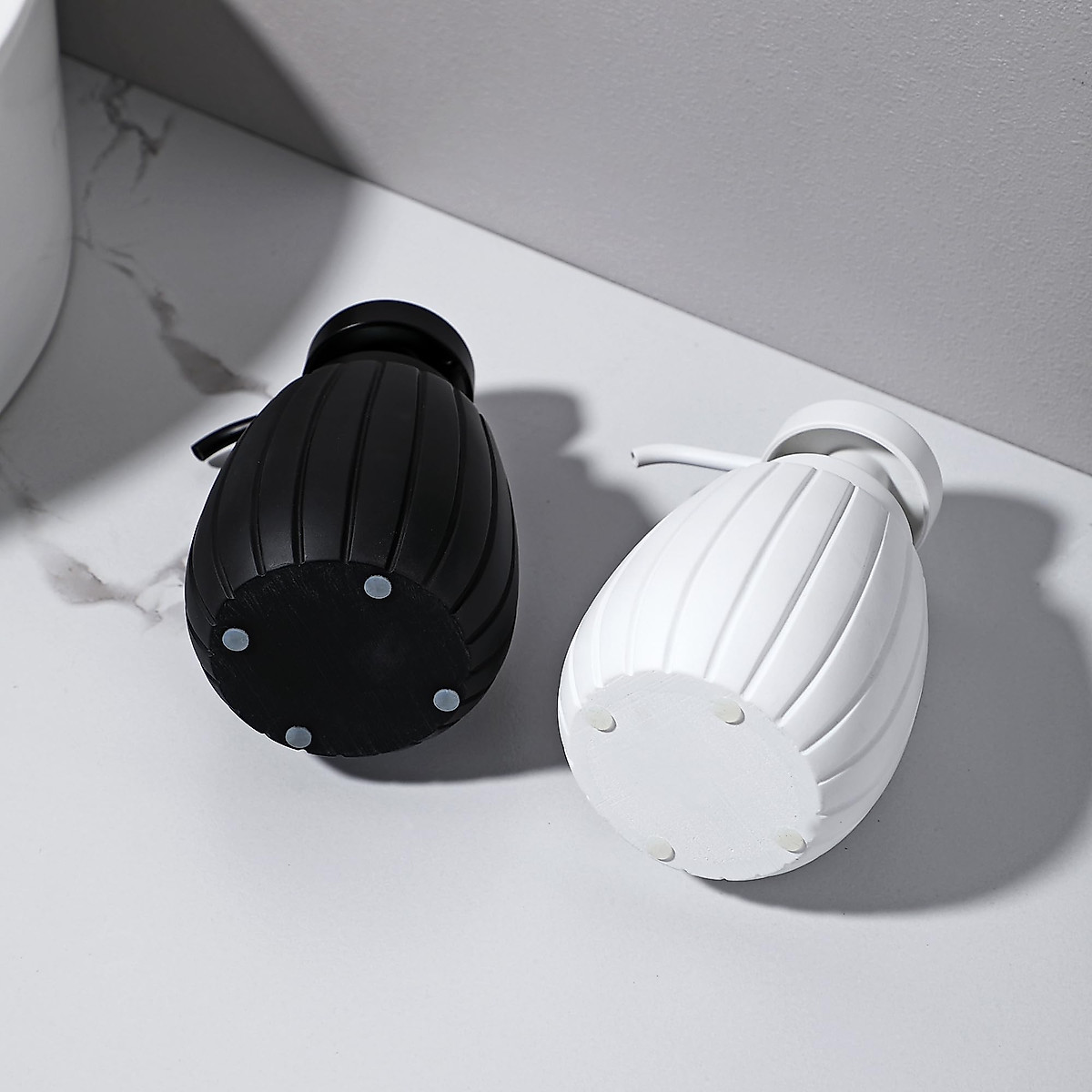 GalDal Foaming Hand Soap Dispenser for Bathroom,Black Foam Soap Dispenser 11oz.