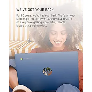 HP Chromebook 11-inch Laptop - MediaTek - MT8183 - 4 GB RAM - 32 GB eMMC Storage - 11.6-inch HD Display - with Chrome OS™ - (11a-na0030nr, 2020 model, Indigo Blue)