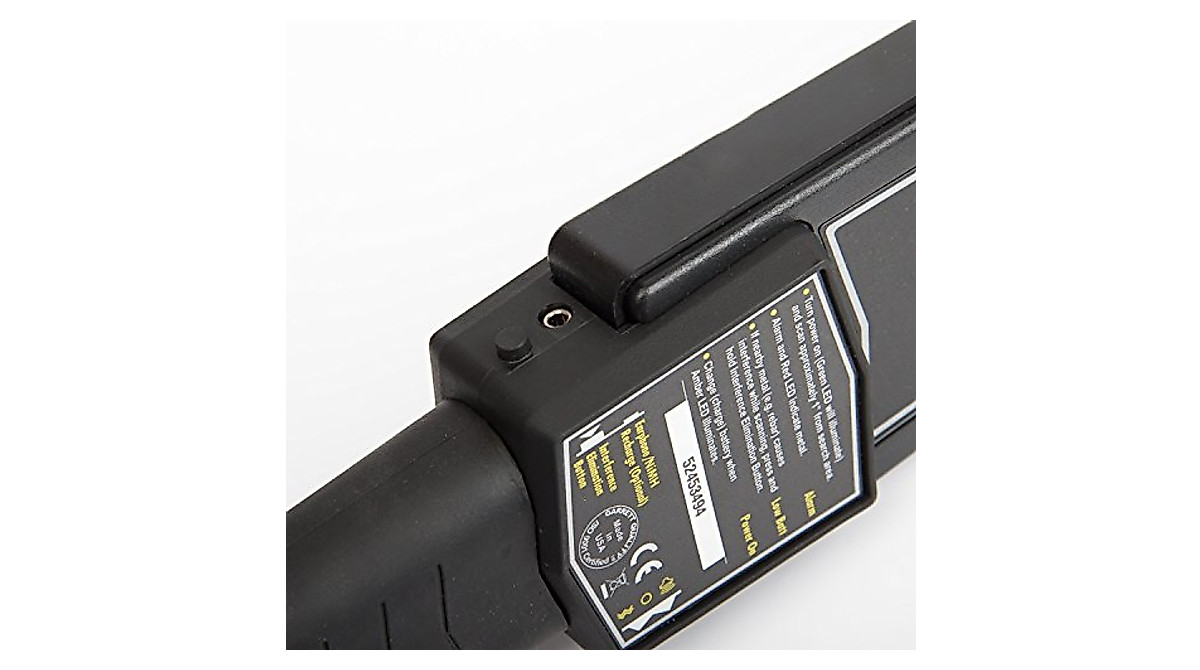 Garrett Super Scanner V Handheld Metal Detector - Reliable Security Tool