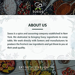 Soeos Himalayan Salt Fine Grain, 80oz (2.25kg), Non-GMO Himalayan Salt, Natural Pink Salt, Kosher Pink Sea Salt, Nutrient and Mineral Dense for Health, 5 Pound (Pack of 1)