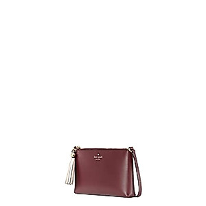 Kate Spade Amy Leather Crossbody Bag (Cherrywood)