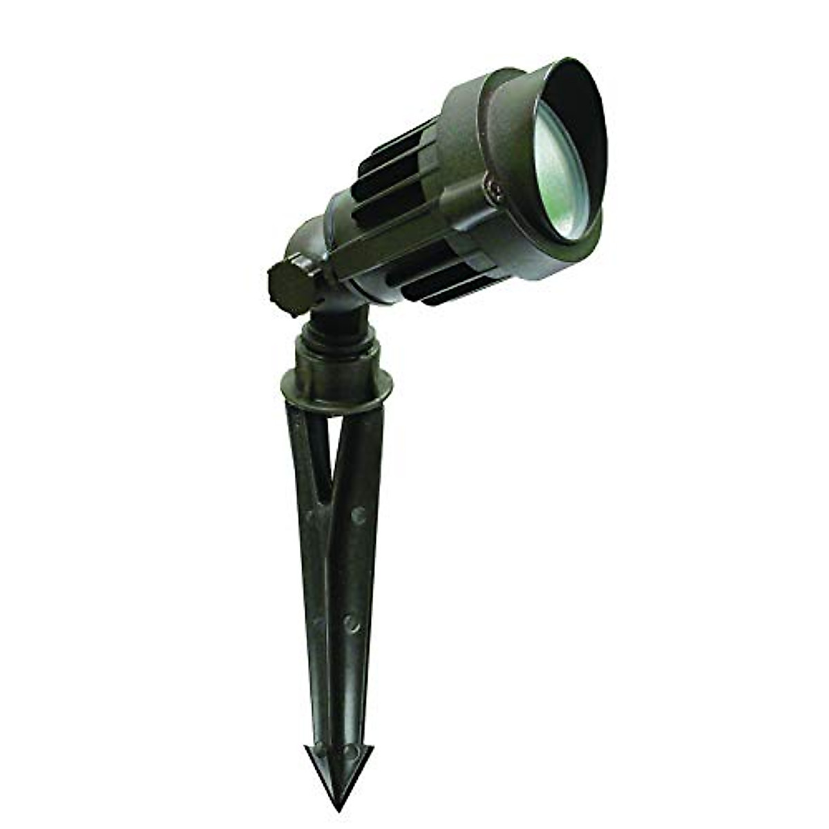 Westgate LED Low Voltage Landscape Spotlight - 12 Volt AC/DC Garden Light - Integrated LED - 400 Lumens - All Accessories Included (6 Watt, 5000K Cool White)